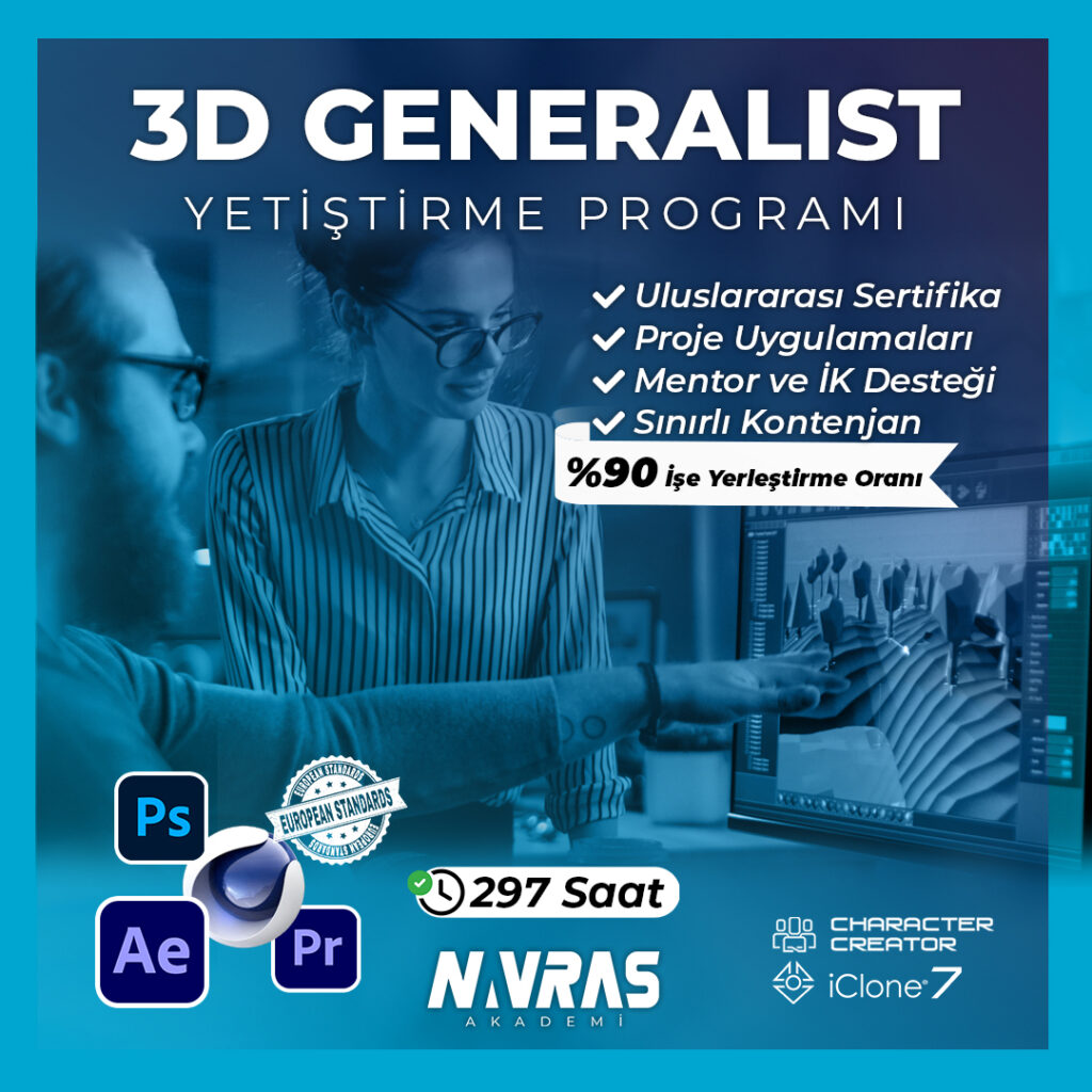 3D Generalist Eğitimi - Navras Akademi